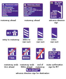 IRISH ROAD SIGNS - Driving Test Routes Ireland (2026) | Real Routes ...